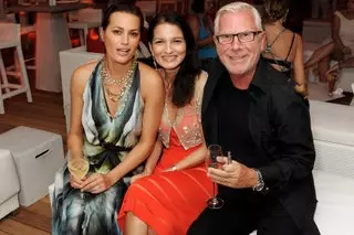 Yasmin Le Bon Yasmin Mills og Robert Clift