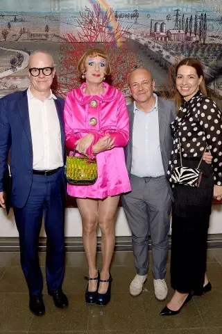 HansUlrich Obrist Grayson Perry Thierry Andretta eta Yana Peel