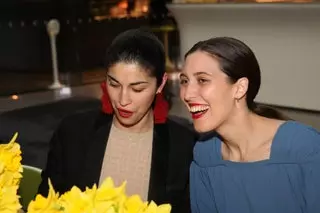 Caroline Issa and Emilia Wickstead