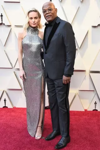 Brie Larson နှင့် Samuel L. Jackson