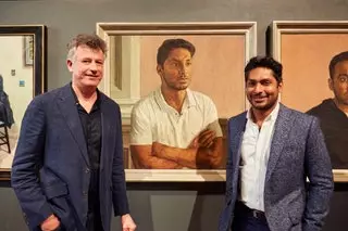 Antony Williams i Kumar Sangakkara