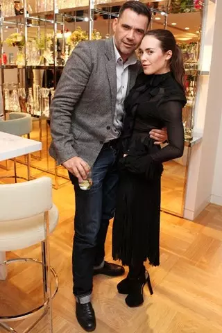 Roland Mouret și Tallulah Harlech