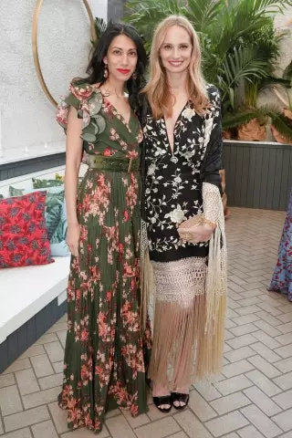 Huma Abedim dan Lauren Santo Domingo