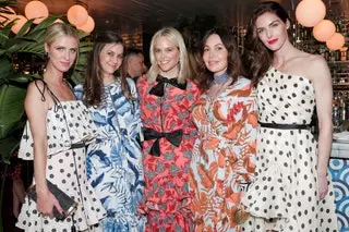 Nicky Rothschild Bara Tisch Indre Rockefeller Fabiola BeracasaBeckman na Hilary Rhoda