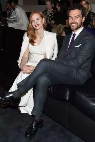 Jessica Chastain și Gian Luca Passi de Preposulo