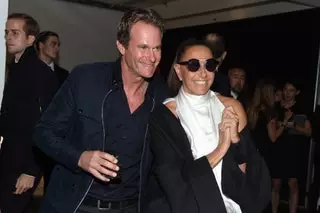 Rande Gerber și Donna Karan