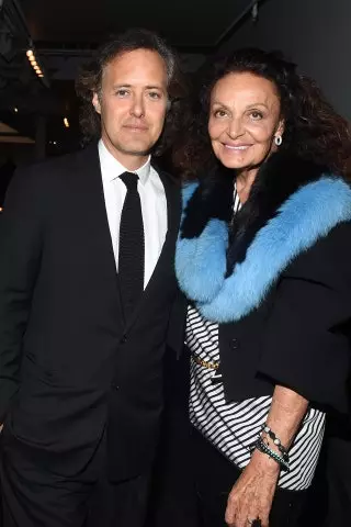 David Lauren et Diane von Furstenberg