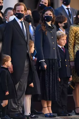 Tidens de Monako-deifeesten mei har man en bern Maximilian India en Alexandre Casiraghi 2021