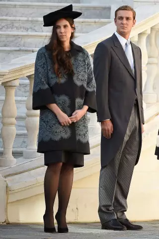 Partecipazione alle celebrazioni della Giornata Nazionale di Monaco nel cortile del Palazzo di Monaco con Pierre Casiraghi 2014