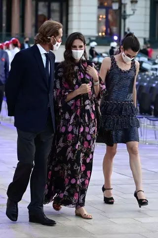 Dolazak na letnji koncert Crvenog krsta sa Andreom Casiraghi i Charlotte Casiraghi u MonteCarlu 2021.