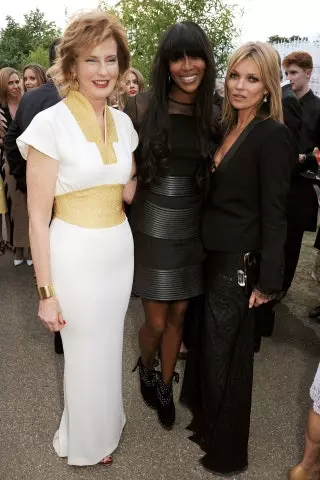 Julia PeytonJones Naomi Campbell og Kate Moss