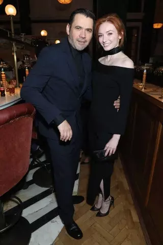 Roland Mouret och Eleanor Tomlinson