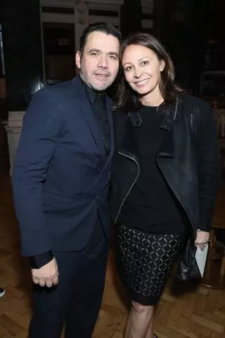 Roland Mouret e Caroline Rush