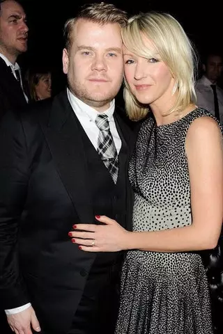 James Corden og Julia Carey