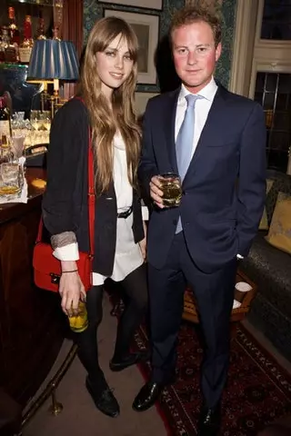 Edie Campbell dan Guy Pelly