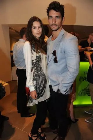 Sarah Ann Macklin en David Gandy