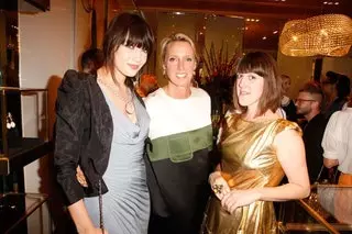 Daisy Lowe Annoushka Ducas og Rosie Emerson