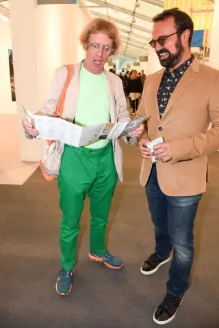 Grayson Perry et Evgeny Lebedev