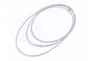 Boodles 'The Tide marjonlari POA platinasiga o'rnatilgan oq olmosli boodles.com