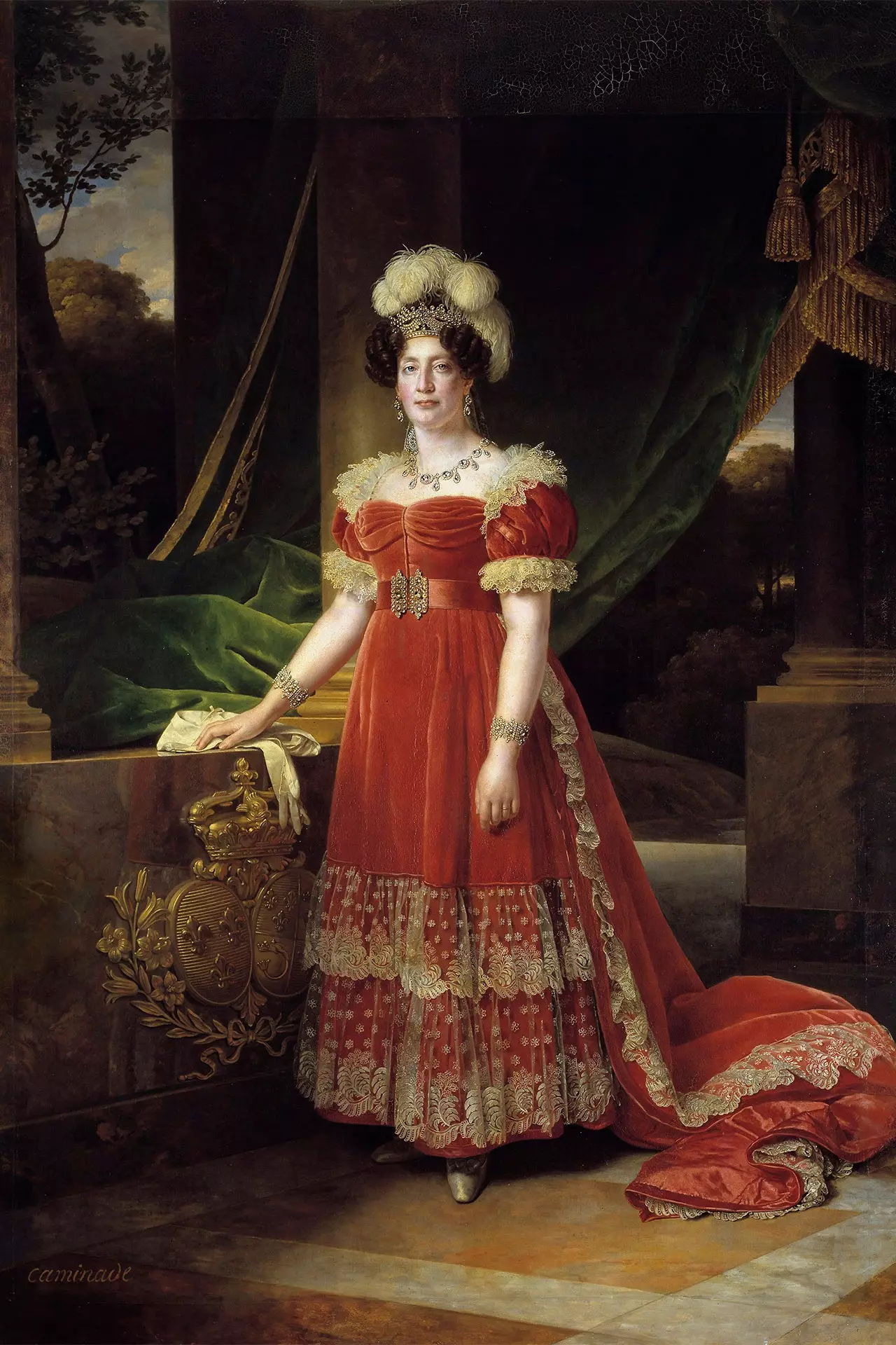 Marie Thrèse av Frankrike cirka 1827