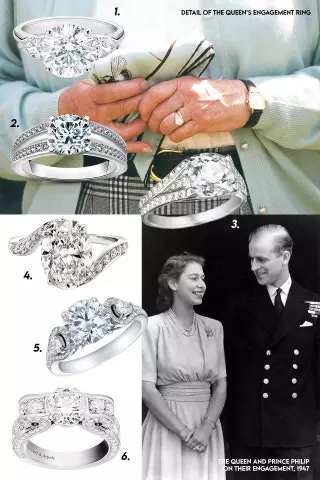 Kuningatar Elizabeth II Diamond Solitaire