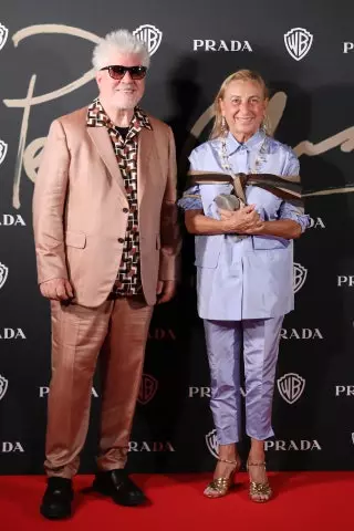 Pedro Almodóvar און Miuccia Prada