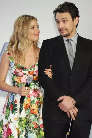 Sienna Miller ndi James Franco