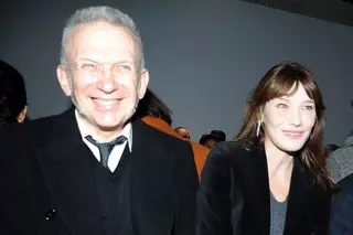 JeanPaul Gaultier a Carla Bruni Sarkozy