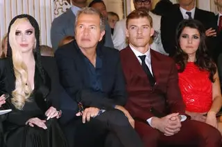 Lady Gaga Mario Testino Alan Ritchson a Karine Ferri