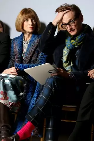 Anna Wintour en Hamish Bowles