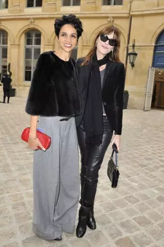 Farisa Khelfa และ Carla Bruni Sarkozy