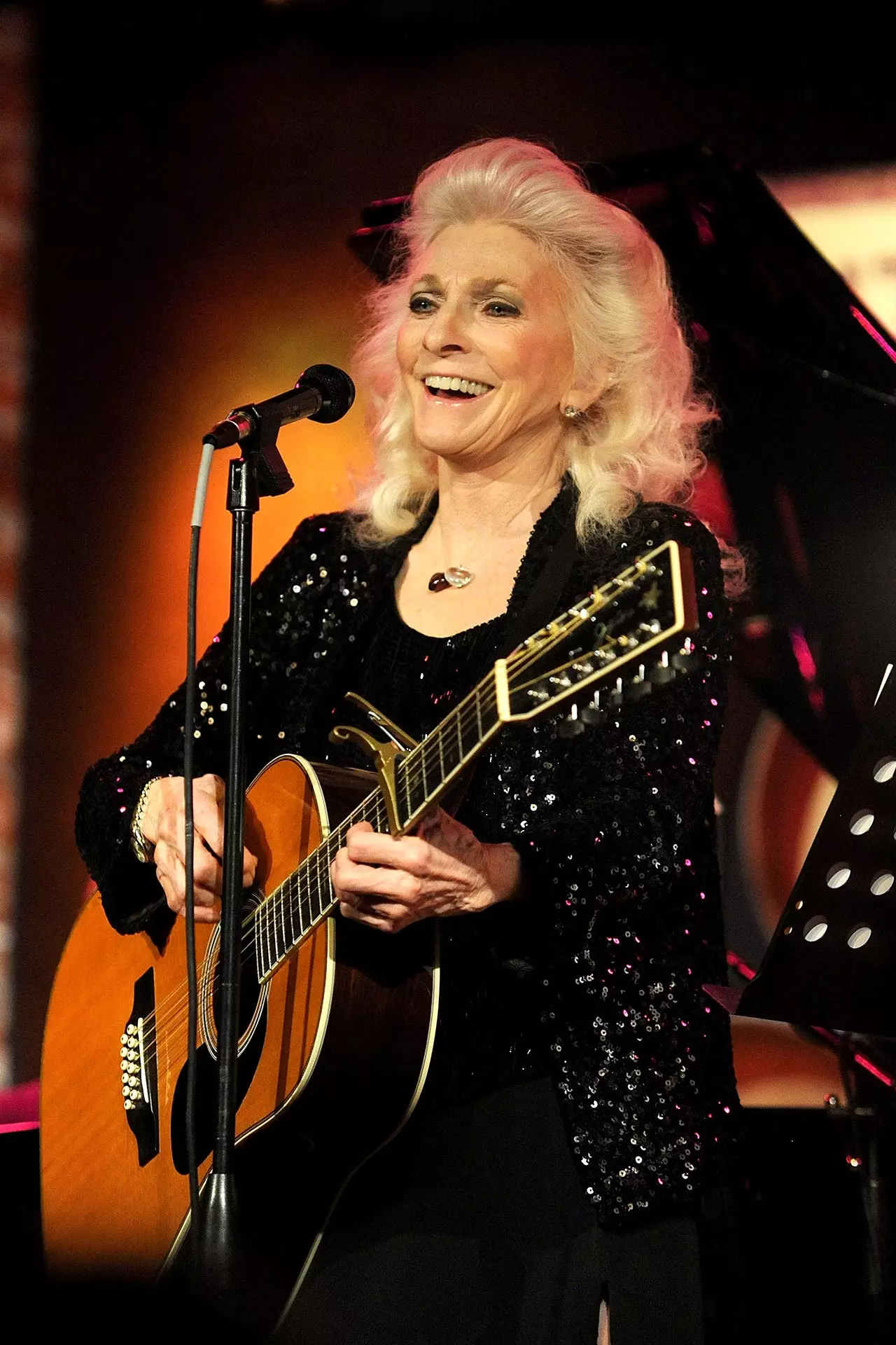 La músic nord-americana Judy Collins