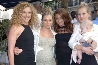 Kelly Hoppen Sienna Miller Natasha Corrett ndi Savannah Miller