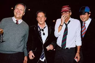 Charles Delevingne Harry Becher David Forbes i Edward Taylor