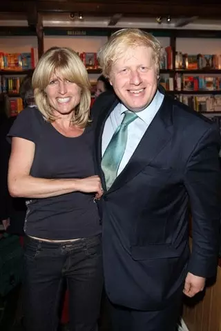 Rachel Johnson และ Boris Johnson