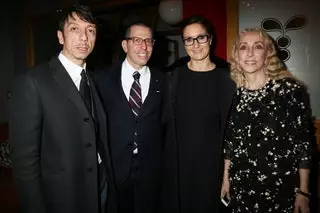 Pierpaolo Piccioli Jonathan Newhouse Maria Grazia Chiuri နှင့် Franca Sozzani