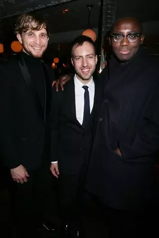 Christopher de Vos Peter Pilotto en Edward Enninful