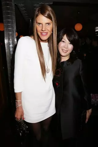 Anna Dello Russo och Mitsuko Watanabe