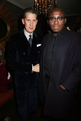 Stefano Tonchi နှင့် Edward Enninful တို့ ဖြစ်သည်။