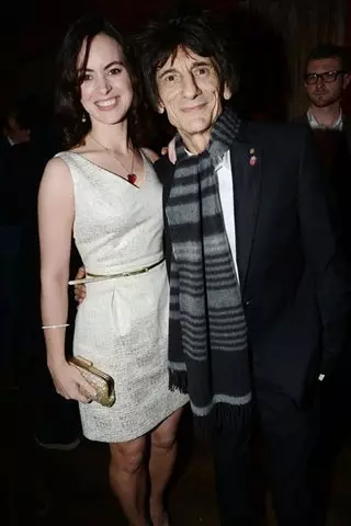 Sally Humphreys ແລະ Ronnie Wood