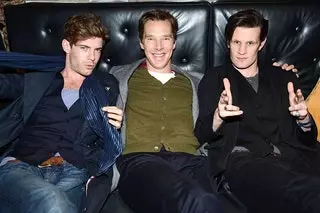 Harry Treadaway Benedict Cumberbatch i Matt Smith