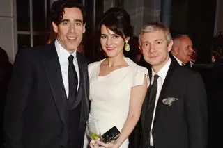 Martin Freeman Louise Delamere và Stephen Mangan