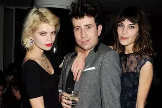 Pixie Geldof Nick Grimshaw και Alexa Chung