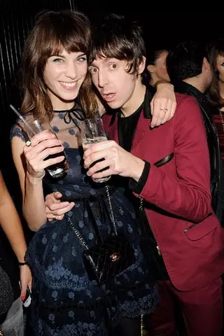 Alexa Chung and Miles Kane