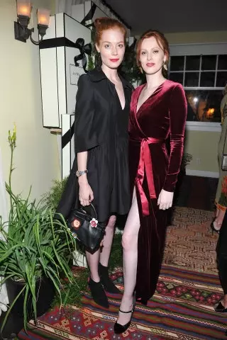 Jessica Joffe dan Karen Elson