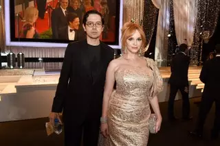 Geoffrey Arend in Christina Hendricks