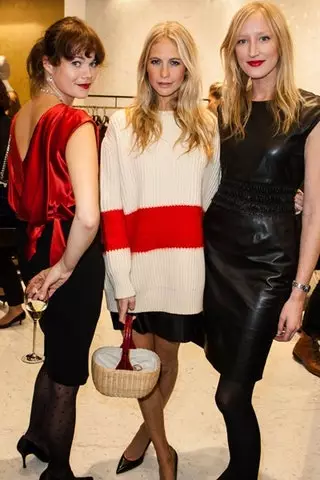 Jasmine Guinness Poppy Delevingne və Jade Parfitt