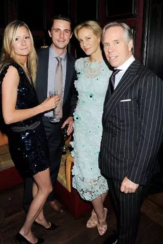 Sophie Dymoke Matthew Goode Dee Ocleppo ແລະ Tommy Hilfiger