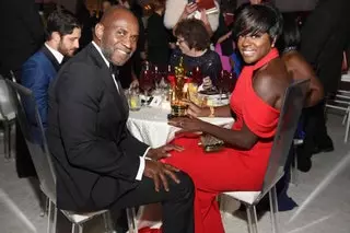 Julius Tennon y Viola Davis