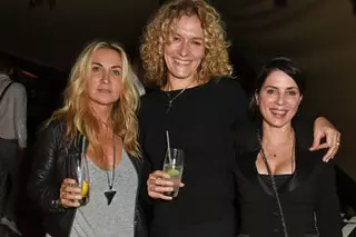 Meg Matthews Lucy Baxter na Sadie Frost